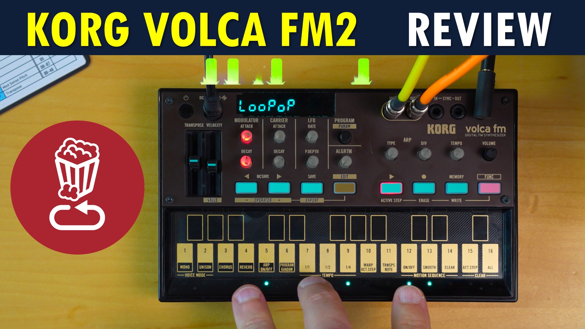 Review: Korg Volca FM2 vs OG // DX-7 based synth gets better // Volca ...