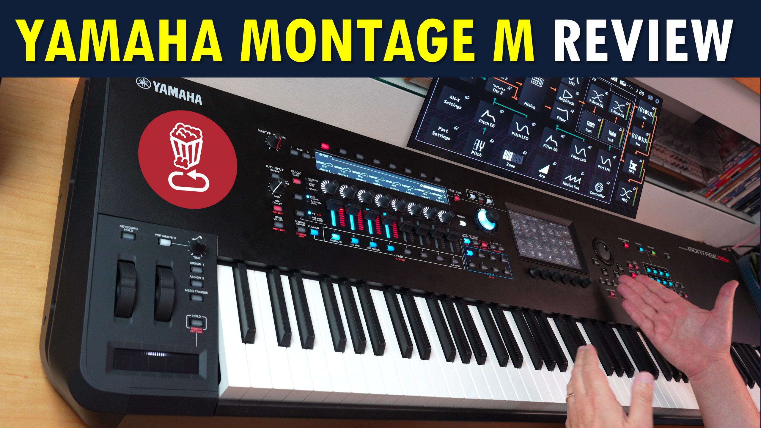 Yamaha Montage M Review, What's new, Poly AT keybed & AN-X explored ...
